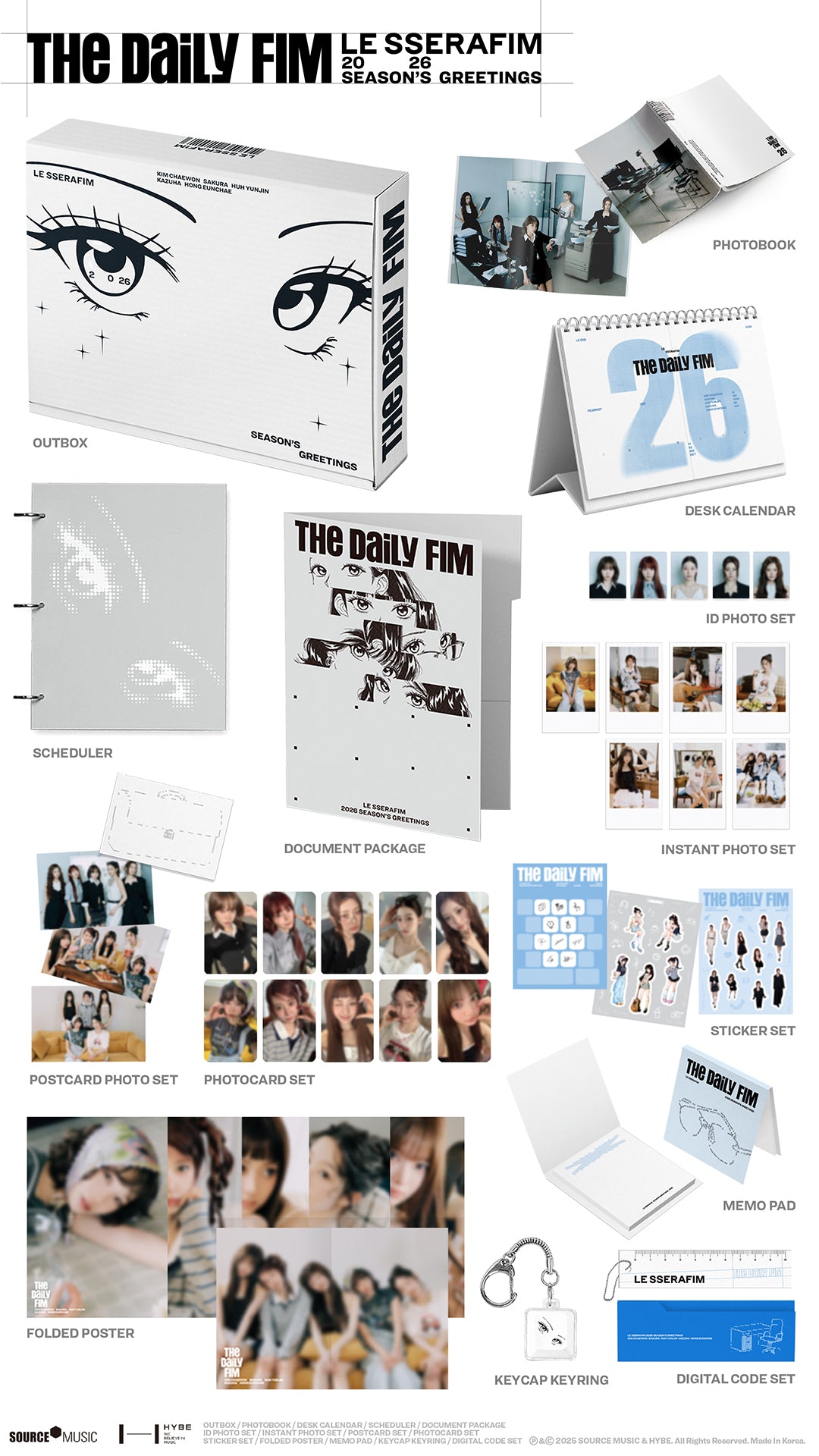 LE SSERAFIM 2026 SEASON S GREETINGS THE DAILY FIM KKANG le-sserafim-2026-season-s-greetings-the-daily-fim-kkang