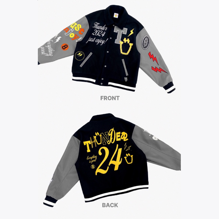 Shop [ATEEZ THUNDER] VARSITY JACKET at KKANG